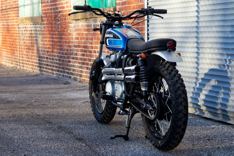 Slipstream Creation: 1974 Honda CL360 Scrambler – BikeBound
