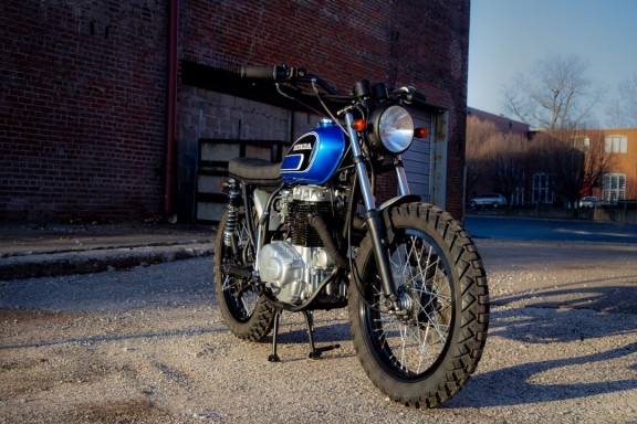 Slipstream Creation: 1974 Honda CL360 Scrambler – BikeBound