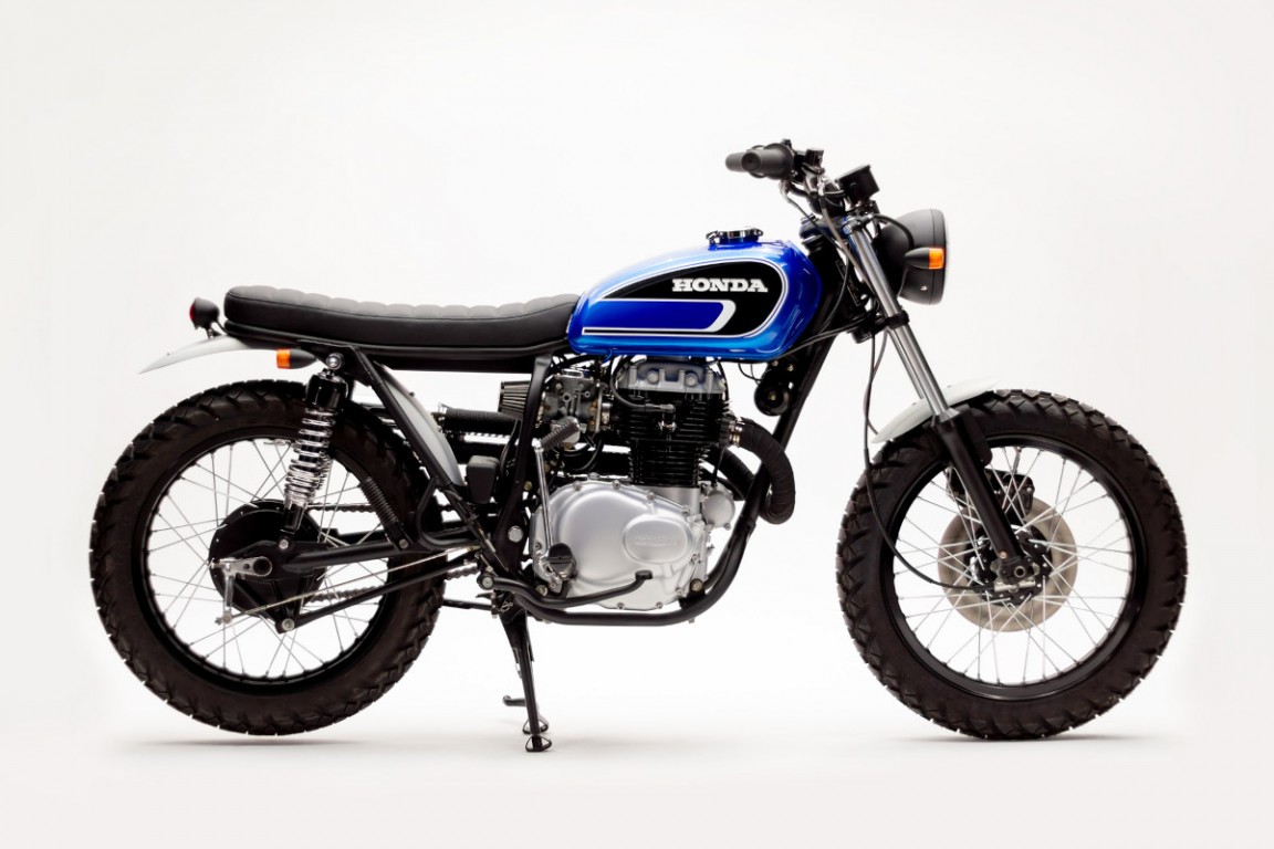 Slipstream Creation: 1974 Honda CL360 Scrambler – BikeBound