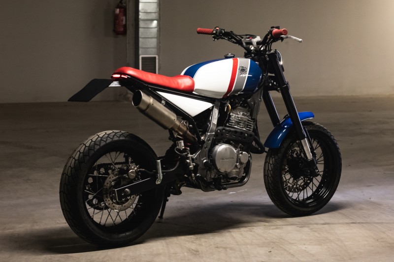 Joy Machine: Honda NX650 Dominator Motard – BikeBound