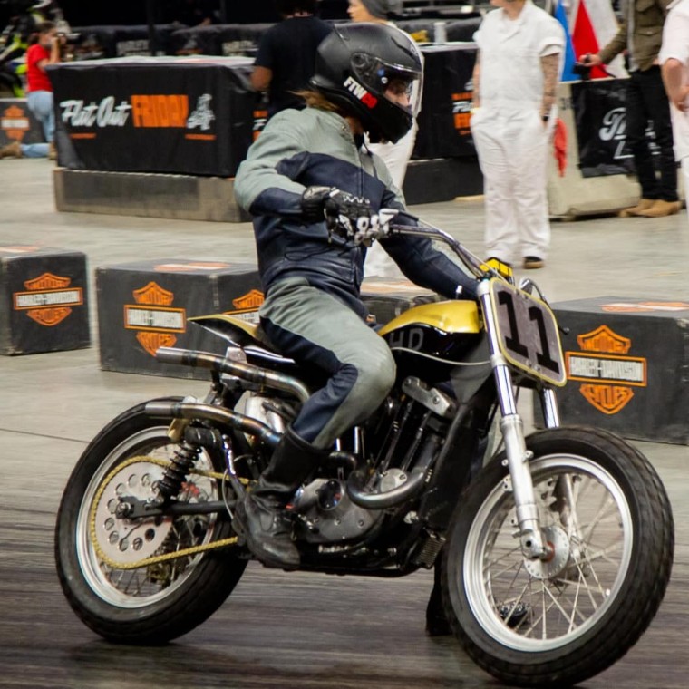 Iron Wolf: Harley Ironhead Flat Tracker “Fenrir” – BikeBound