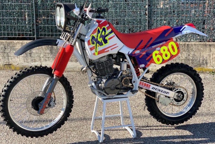 Big Red Baja: Honda XR680R Desert Racer – BikeBound