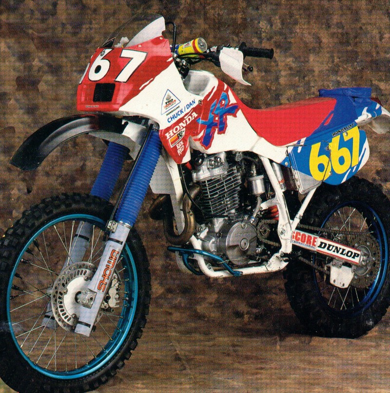 Big Red Baja: Honda XR680R Desert Racer – BikeBound
