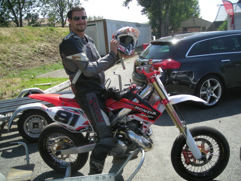 Two-Stroke Supermoto: Honda CRF / CR500 Hybrid! – BikeBound