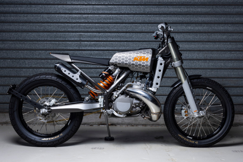 Two-Stroke Ripper: KTM 300 EXC Street Tracker – BikeBound