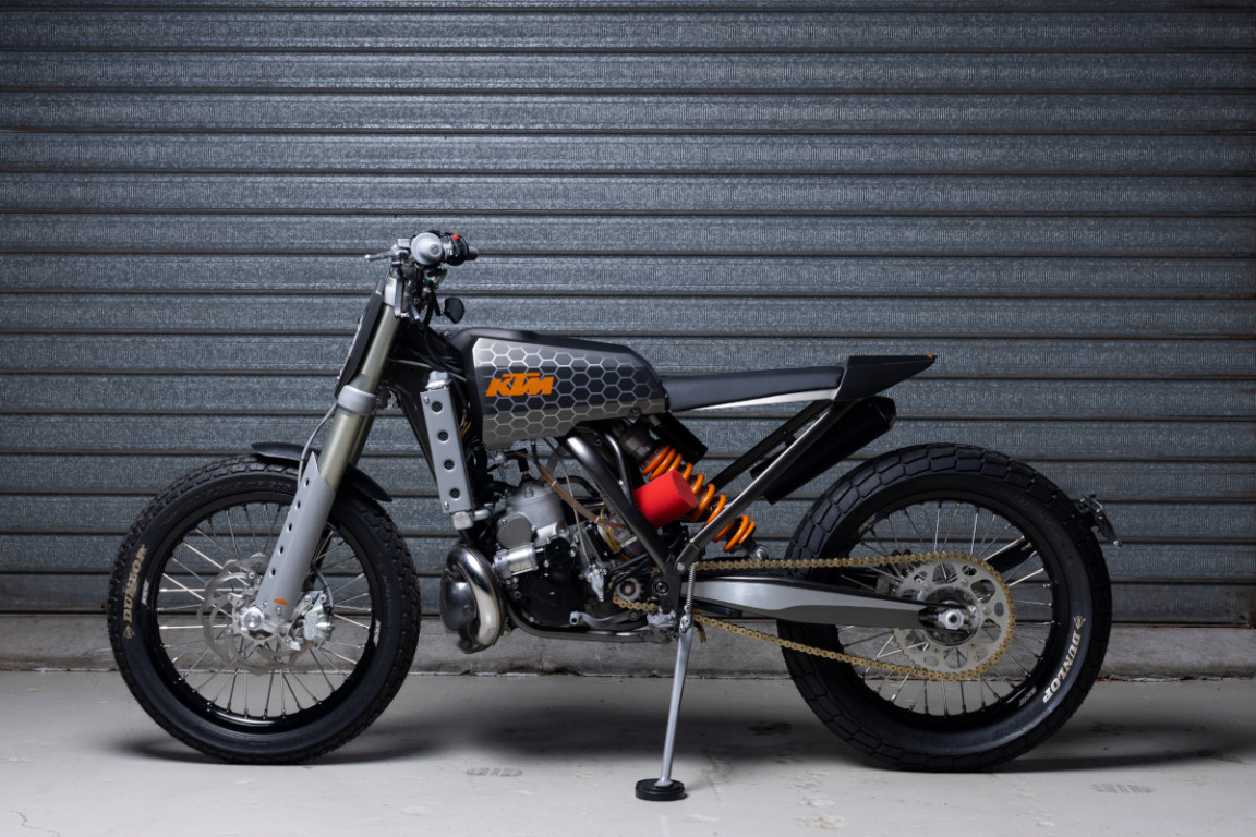 Two-Stroke Ripper: KTM 300 EXC Street Tracker – BikeBound
