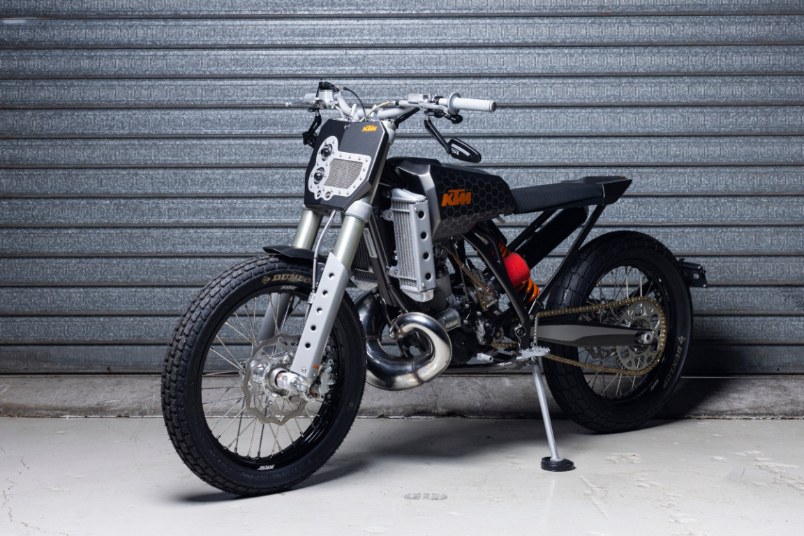 Two-Stroke Ripper: KTM 300 EXC Street Tracker – BikeBound