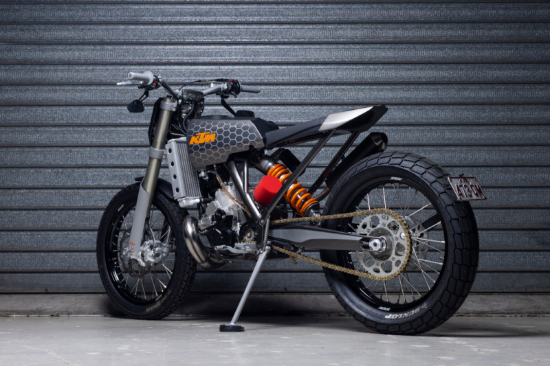 Two-Stroke Ripper: KTM 300 EXC Street Tracker – BikeBound