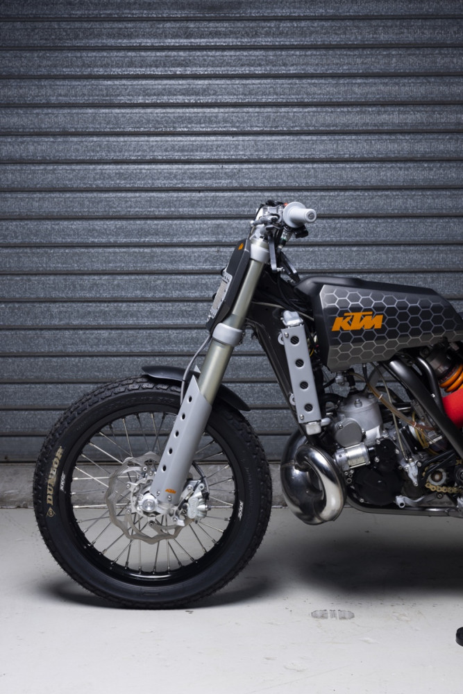 Two-Stroke Ripper: KTM 300 EXC Street Tracker – BikeBound