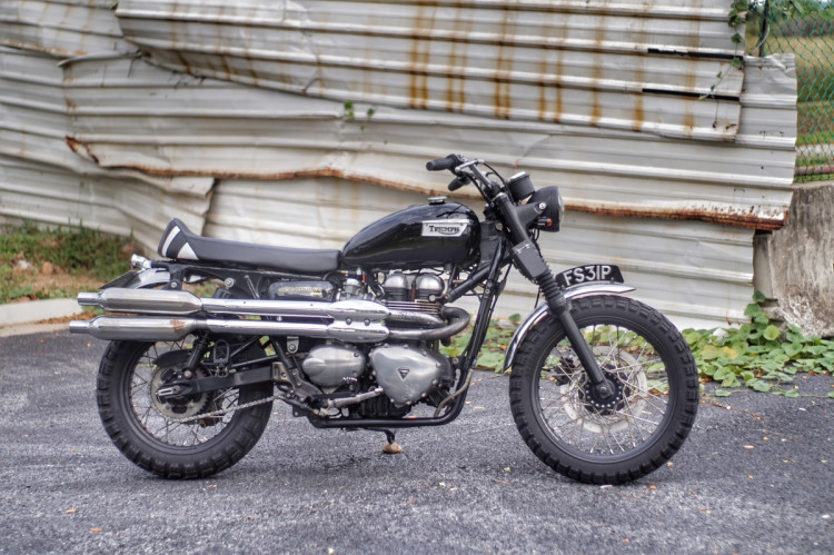 Sunset Rider: Triumph Scrambler 900 “Susie” – BikeBound