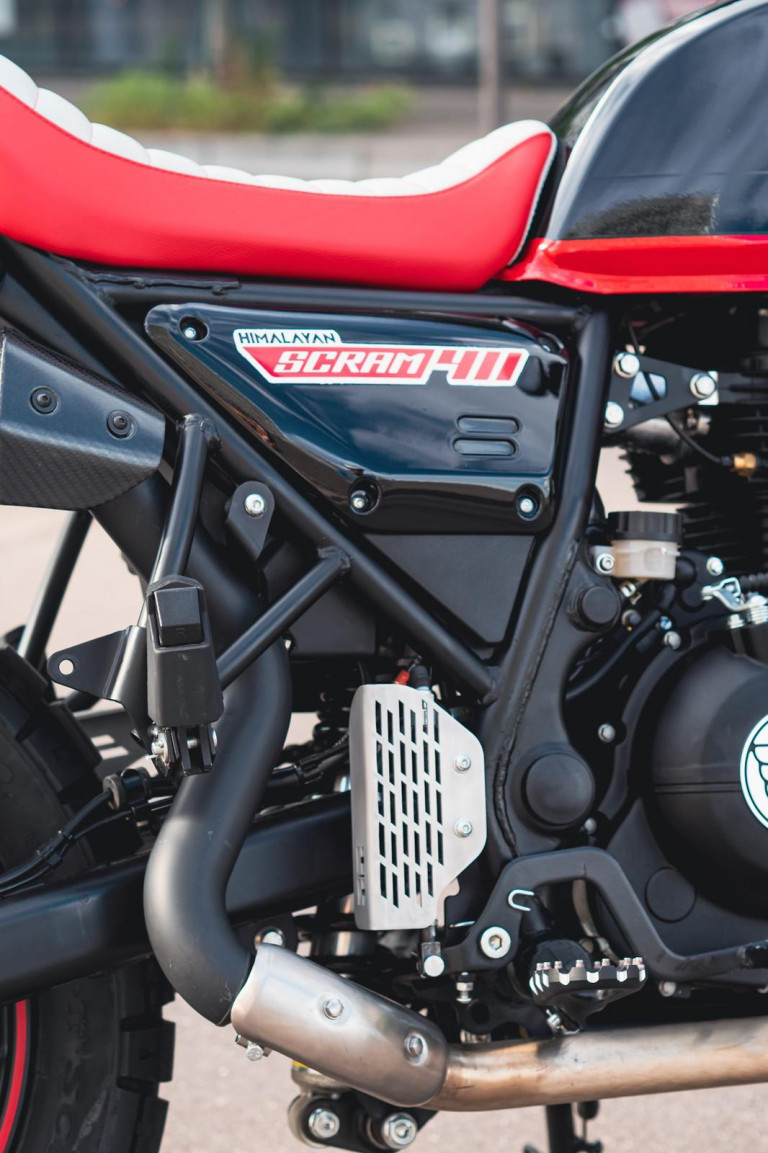 Ready, Set, Scram: World’s First Scram 411 Custom! – BikeBound
