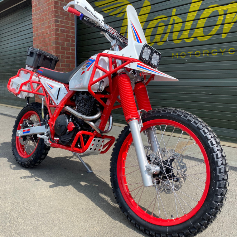 All-Metal ADV: Honda 650 Dominator – BikeBound