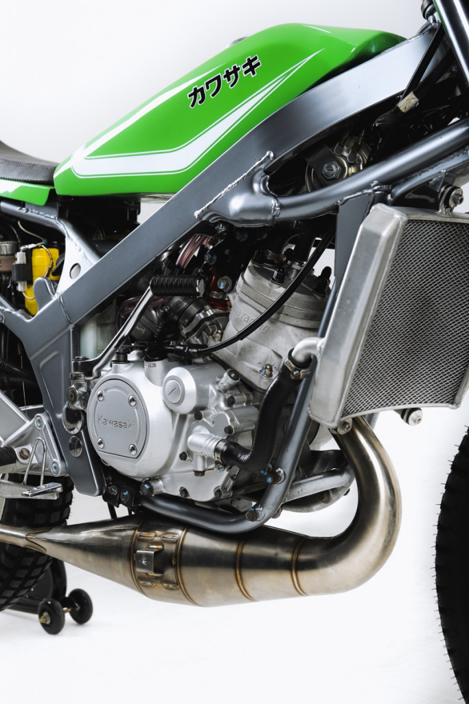 Green Poison: Kawasaki Ninja 150 Two-Stroke Tracker – BikeBound