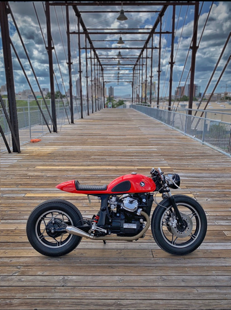 Silver Wing: Honda GL650 Café Racer – BikeBound