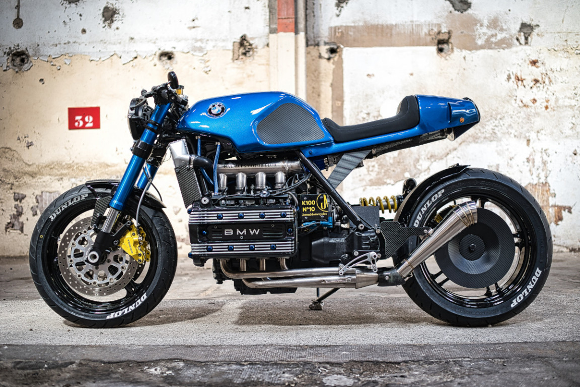 Top Gun: BMW K100 Café Racer – BikeBound