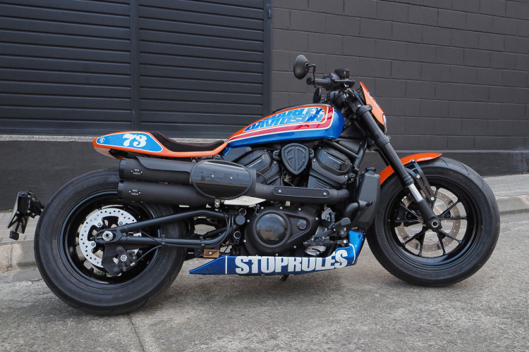 Stop Rules: Harley-Davidson Sportster S “Revolution” – BikeBound