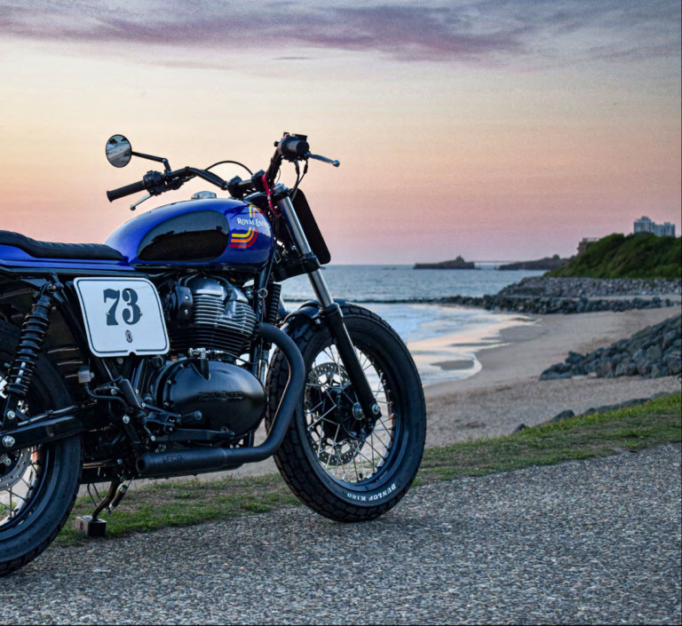 The Royal Slide: Royal Enfield Interceptor 650 Street Tracker – BikeBound