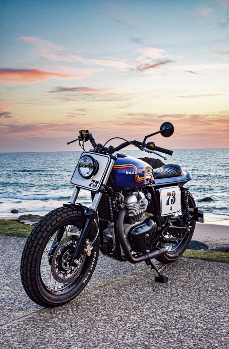 The Royal Slide: Royal Enfield Interceptor 650 Street Tracker – BikeBound