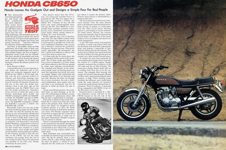 Modified RC03: Honda CB650 Café Racer – BikeBound