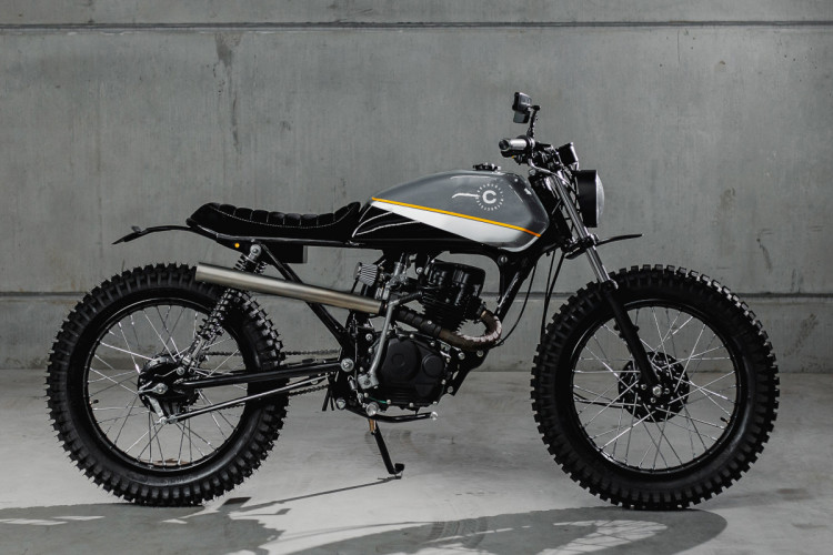 Minimalist & Timeless: Honda CG 125 Cargo Custom – BikeBound