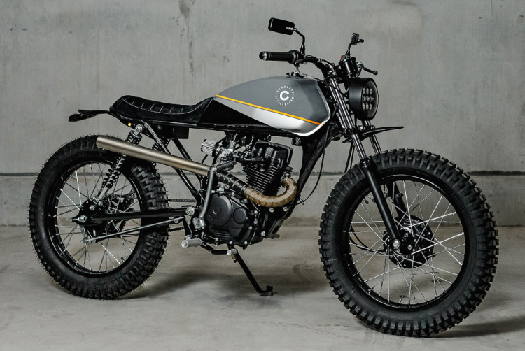 Minimalist & Timeless: Honda CG 125 Cargo Custom – BikeBound