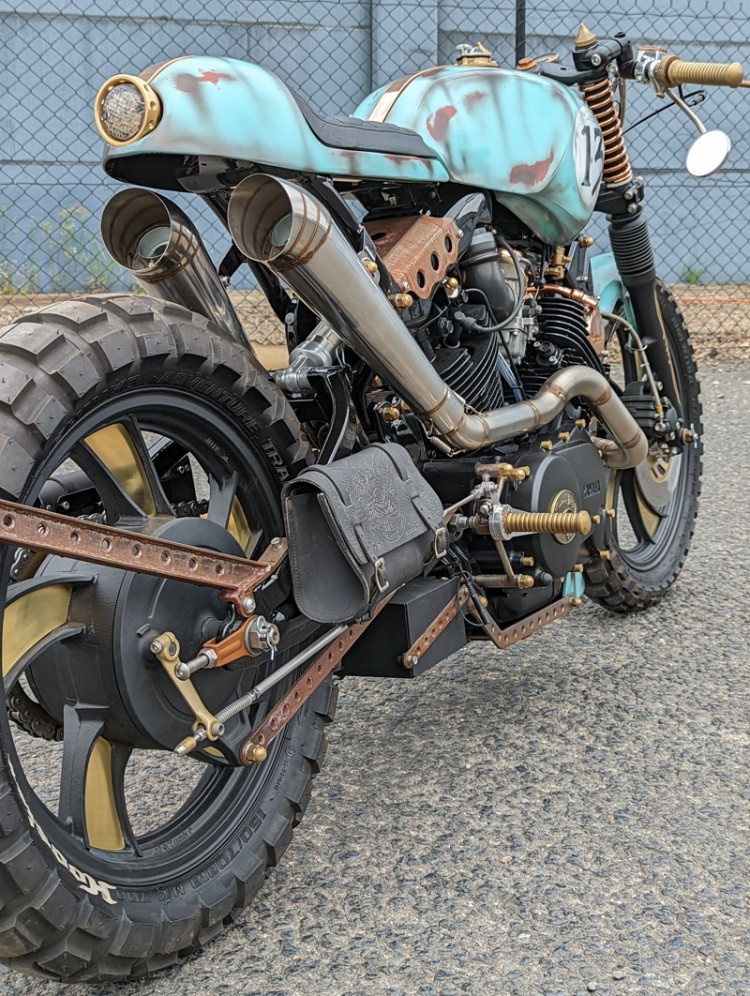 Steampunk Virago: Yamaha XV1000 Rat Rod – BikeBound
