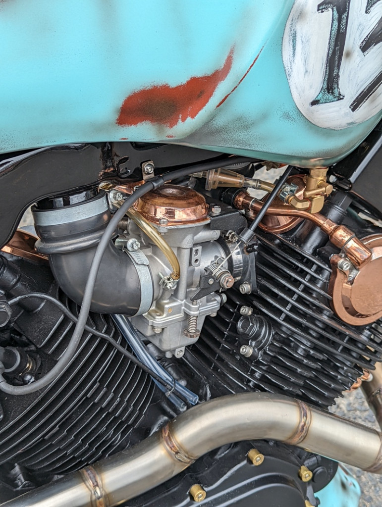 Steampunk Virago: Yamaha XV1000 Rat Rod – BikeBound