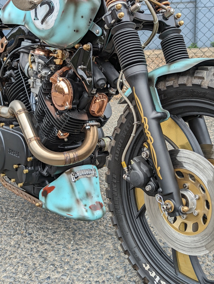 Steampunk Virago: Yamaha XV1000 Rat Rod – BikeBound