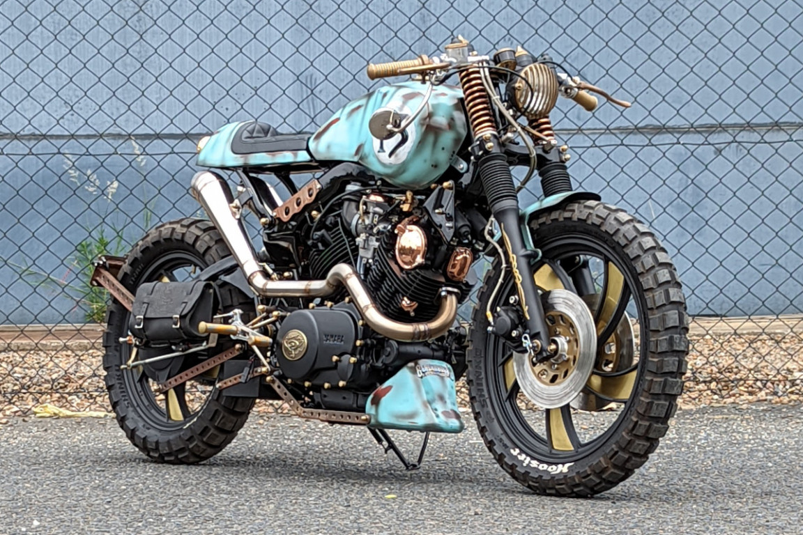 Steampunk Virago: Yamaha XV1000 Rat Rod – BikeBound