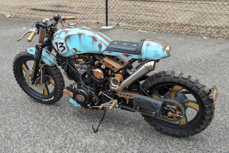 Steampunk Virago: Yamaha XV1000 Rat Rod – BikeBound