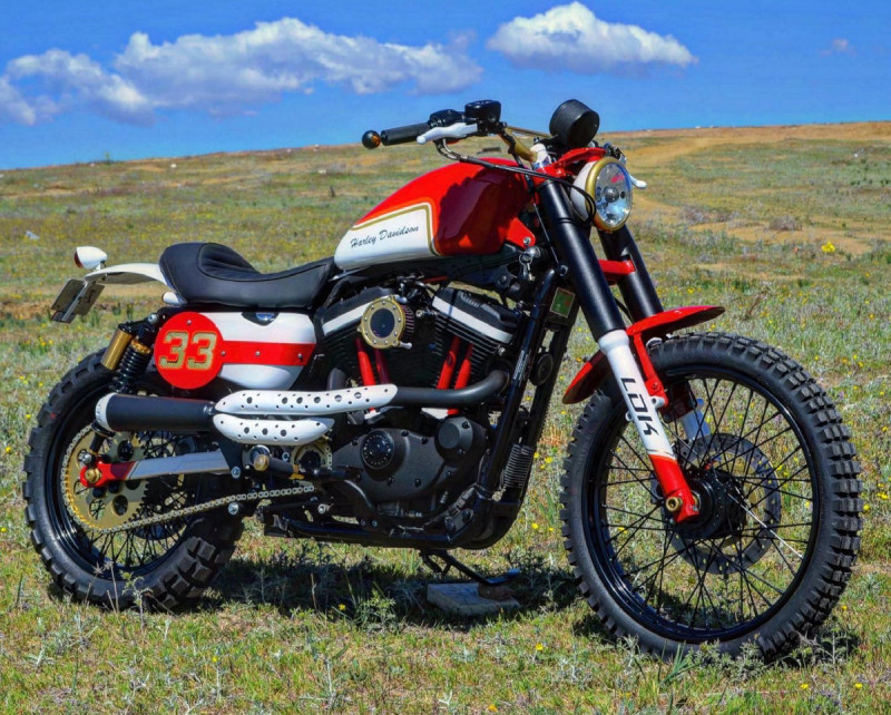 Lord Drake Kustoms: Yamaha XT600 Scrambler – BikeBound