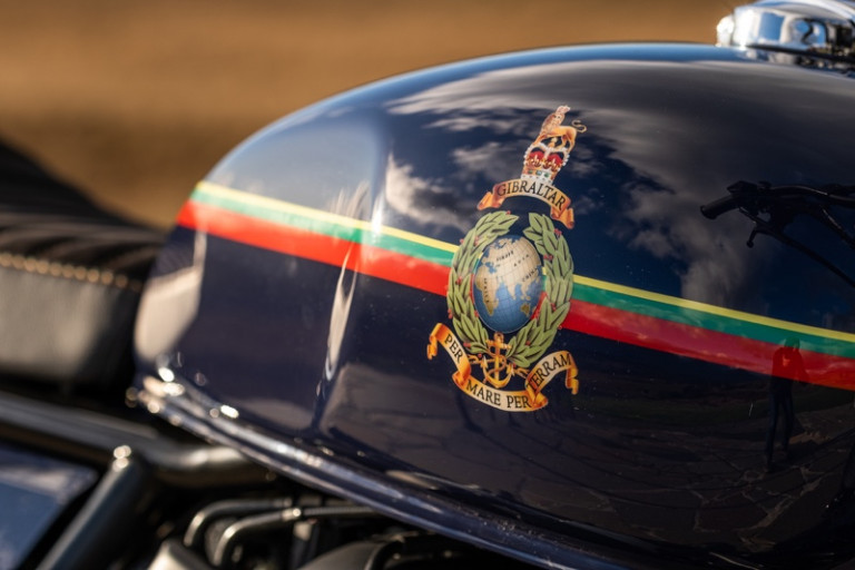 Commando 80 Tribute: Royal Enfield “Bootneck” Interceptor – BikeBound