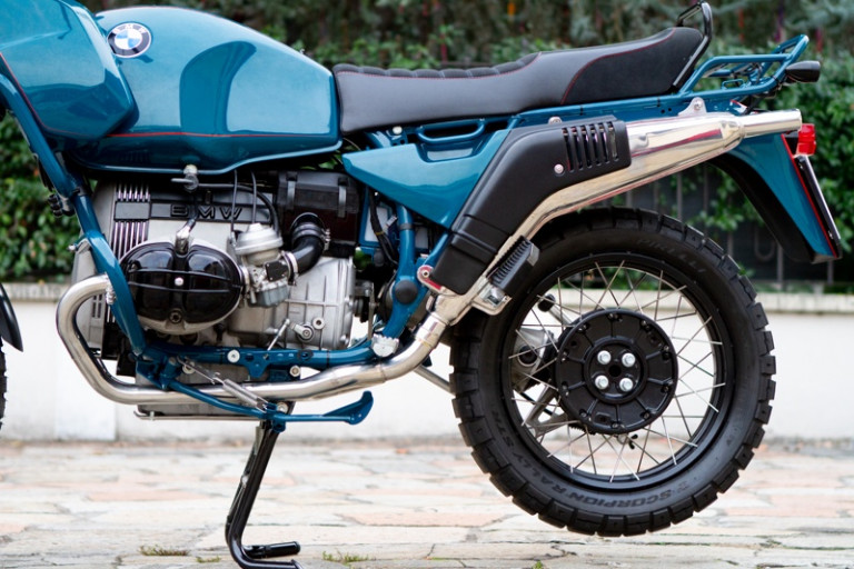 Gelände / Straße: BMW R80GS Restomod – BikeBound