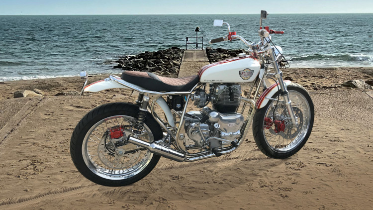 Slay Day Sled: Royal Enfield Super Meteor 700 “Mistral” – BikeBound