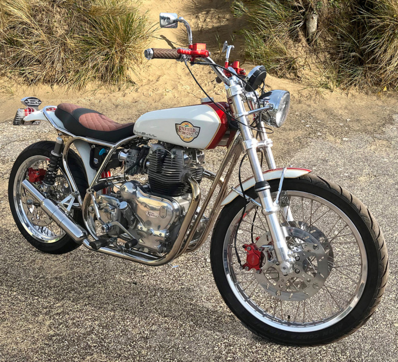 Slay Day Sled: Royal Enfield Super Meteor 700 “Mistral” – BikeBound