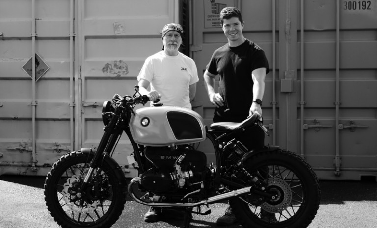 Old School Meets New: BMW R100 “Sport Bobber” – BikeBound