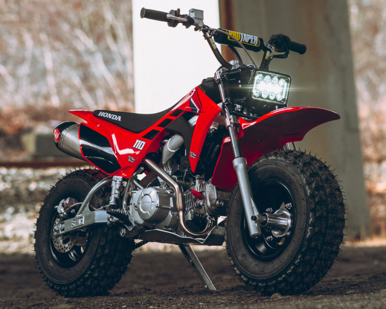 Modern FatCat: Honda CRF110 Big Wheel – BikeBound
