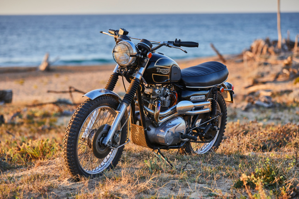 Catching Freedom: Serge’s 1973 Triumph Tiger 750 – BikeBound