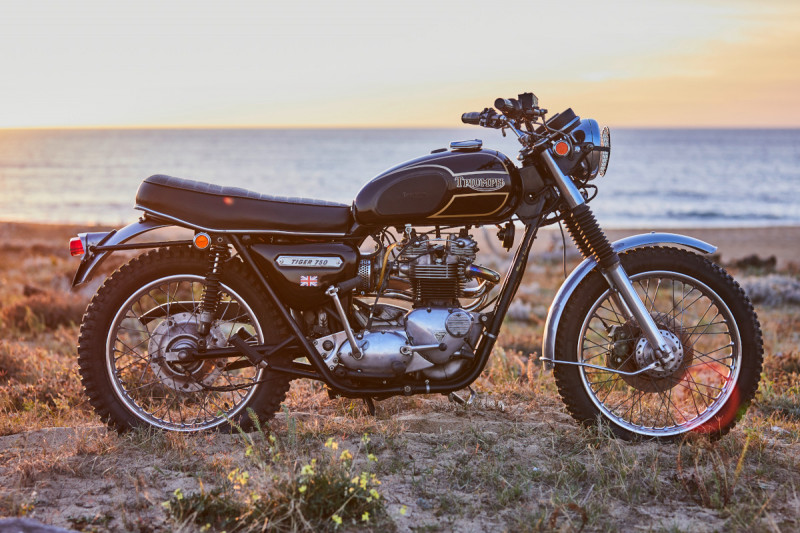Catching Freedom: Serge’s 1973 Triumph Tiger 750 – BikeBound