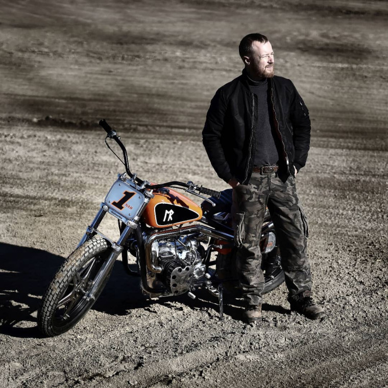 Ural Flat Tracker: 1955 M-72 Flathead Boxer – BikeBound