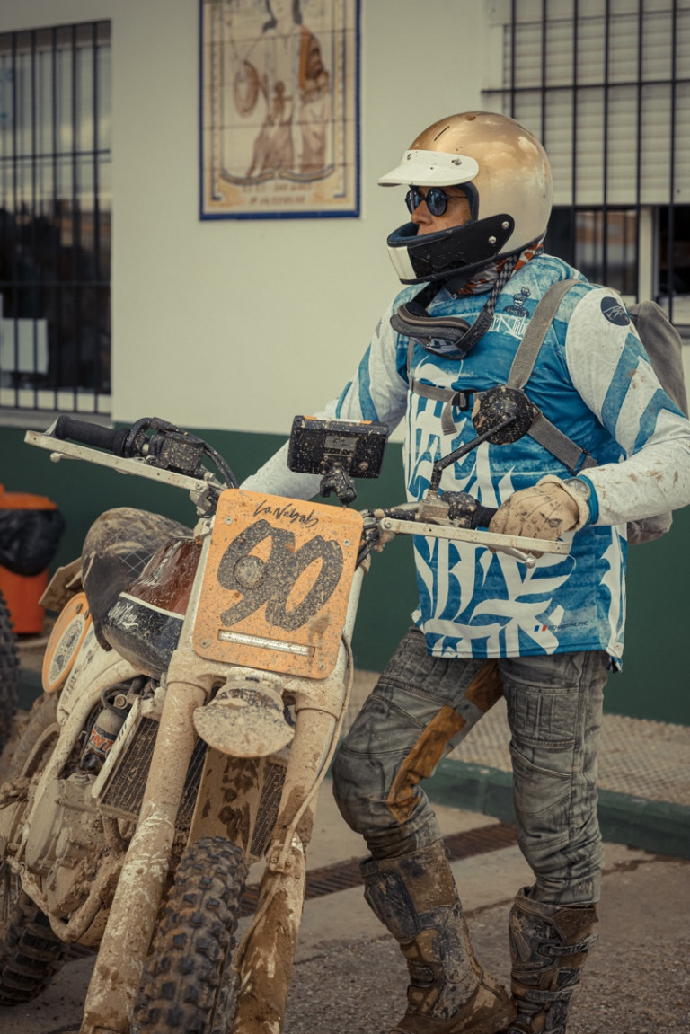 Sahara Sled: “Desert Song” Adventure Scrambler – BikeBound
