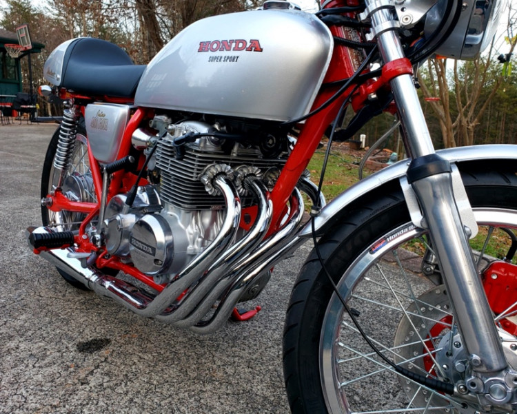 Outlaw 400F: Honda CB400F Café Racer – BikeBound
