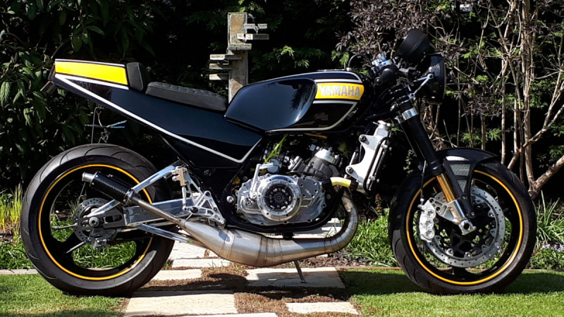 Cheetah Cub: Yamaha RD421LC Restomod / Hybrid – BikeBound