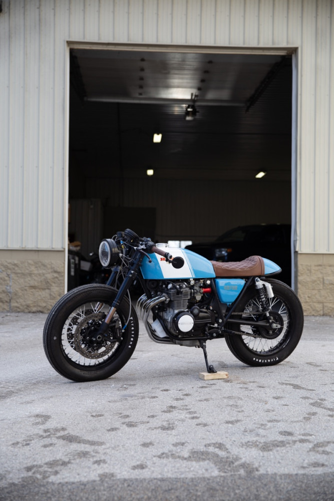 The Graduate: Honda CB400F Café Racer – BikeBound