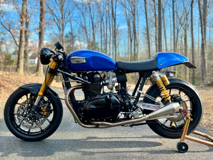 Air-Cooled R: 988cc Triumph Thruxton R – BikeBound
