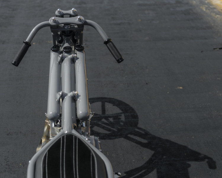 Blown Beauty: Supercharged ’56 Triumph 750 Drag Bike – BikeBound