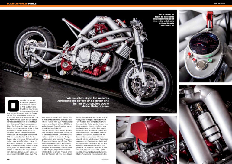 The Rocketeer: Supercharged Rau-Honda Streetfighter! – BikeBound