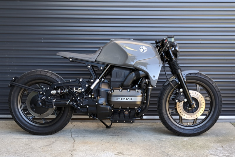 Flying Triple: BMW K75 Custom – BikeBound