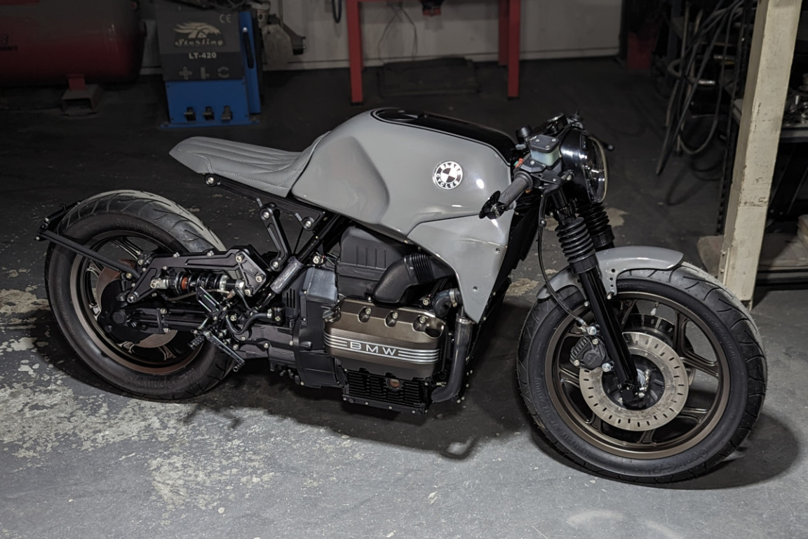 Flying Triple: BMW K75 Custom – BikeBound