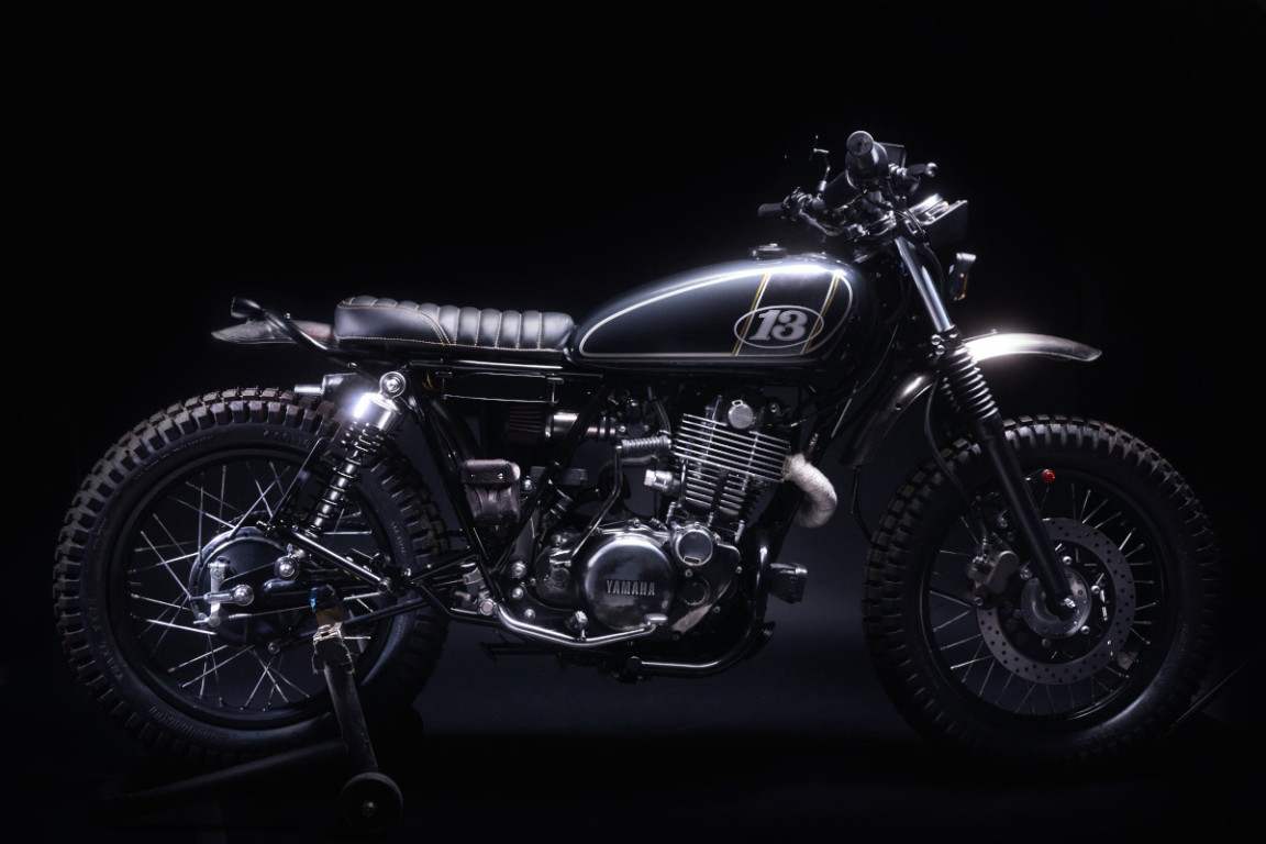 Yamaha SR400 Scrambler: Built for Chloë Moretz! – BikeBound